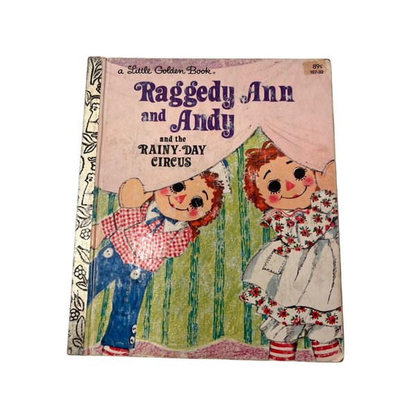 Little Golden Books | Other | Vintage Raggedy Ann And Andy And The ...
